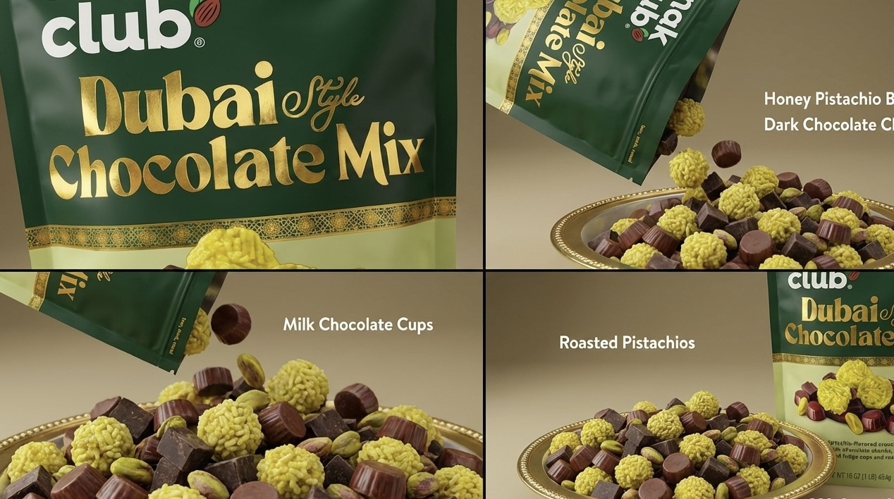 SNAK CLUB DUBAI STYLE CHOCOLATE MIX - Walmart.com