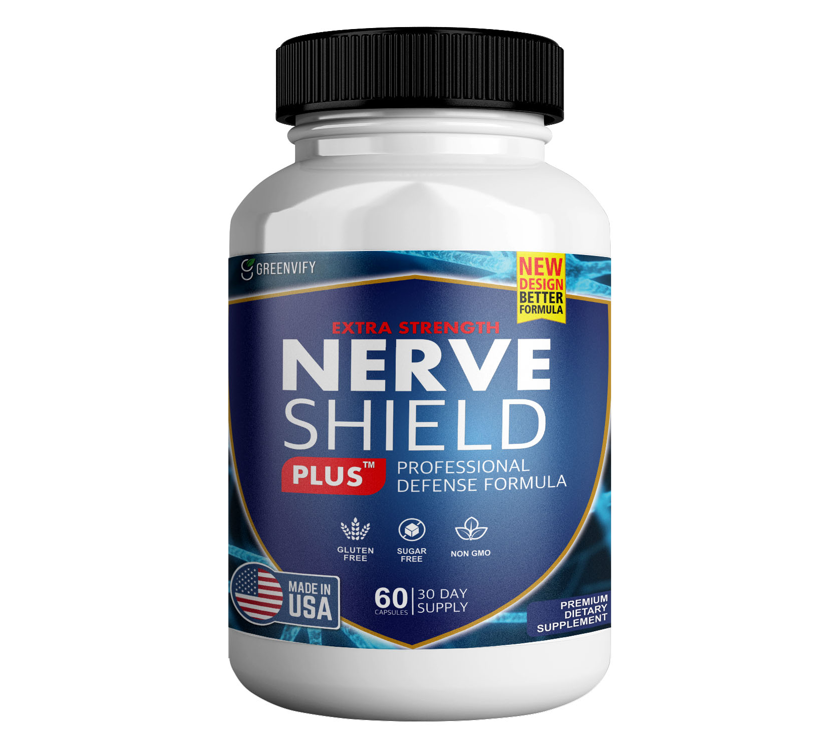 Nerve Guard Plus Pro Advanced Nerve Support Supplement with Alpha ...