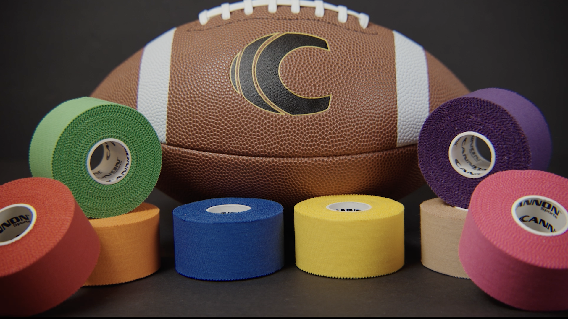 Cannon Sports Premium Athletic Tape - 1.5” x 45 Feet Per Roll - Easy ...