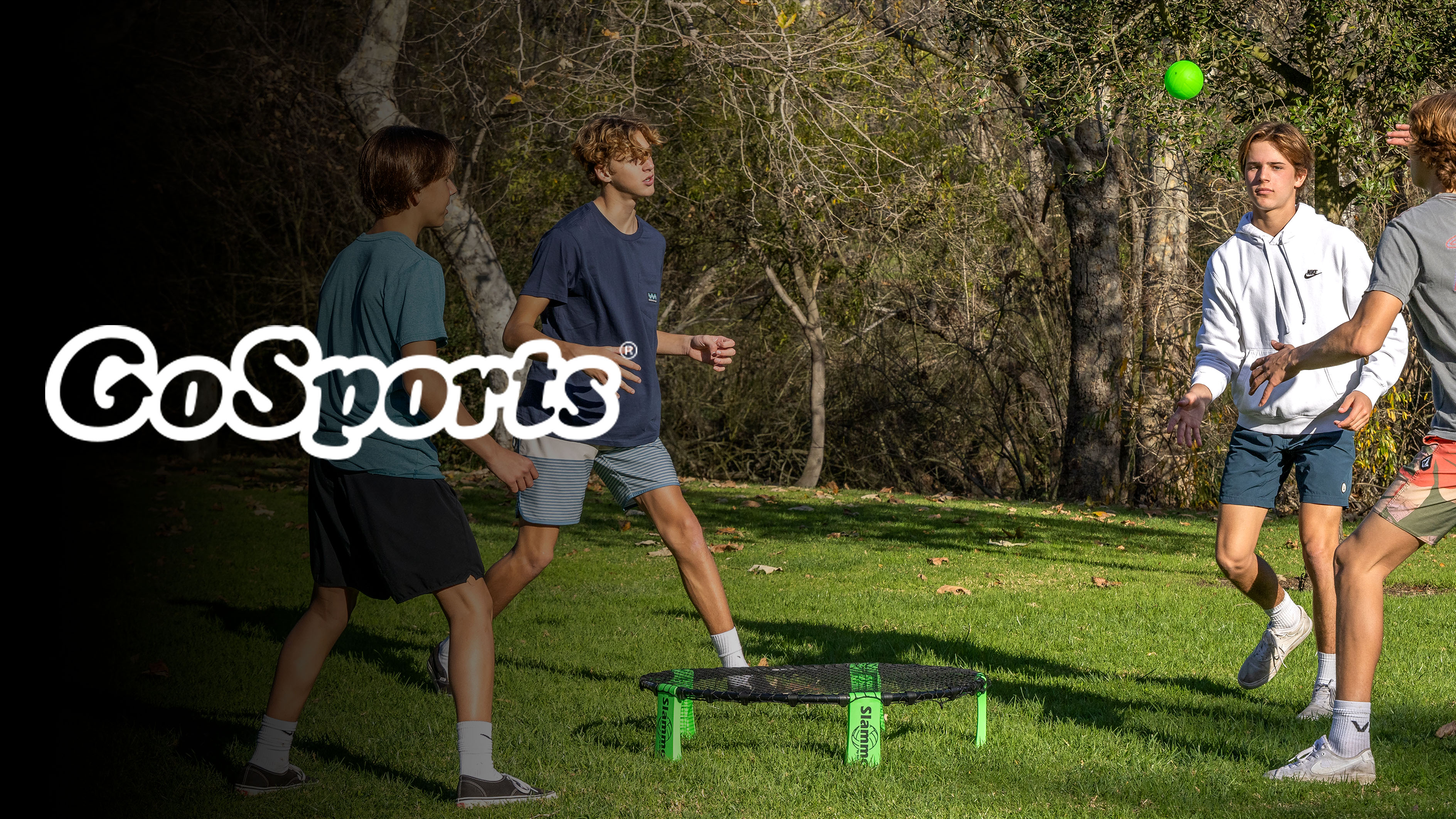 GoSports Slammo Outdoor Game Set for Teens & Adults - Includes 3 Balls ...