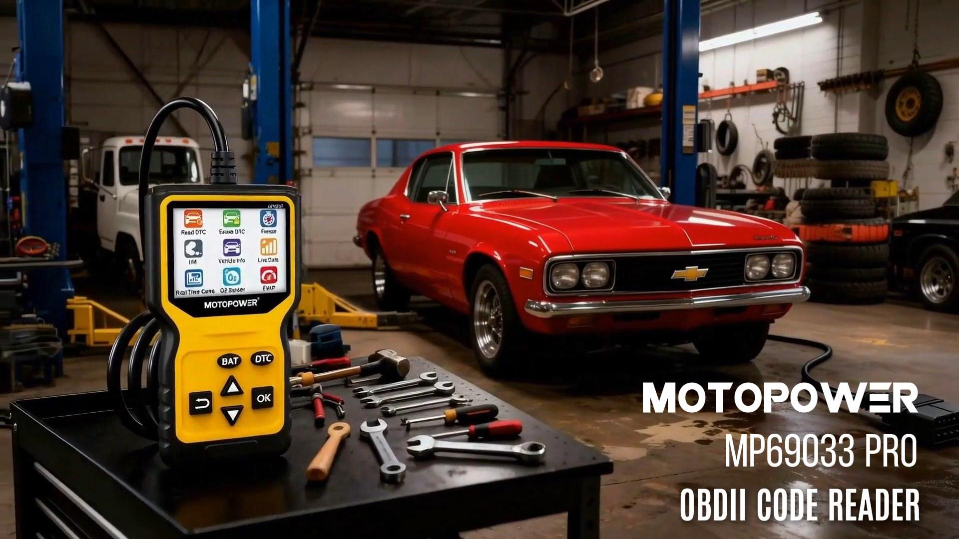 MOTOPOWER Car OBD2 Code Reader Engine Fault Diagnostic Scan Tool ...