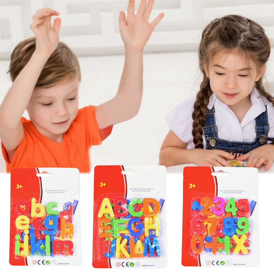 Magnetic Letters for Toddlers - Plastic Alphabet ABC Magnets ...