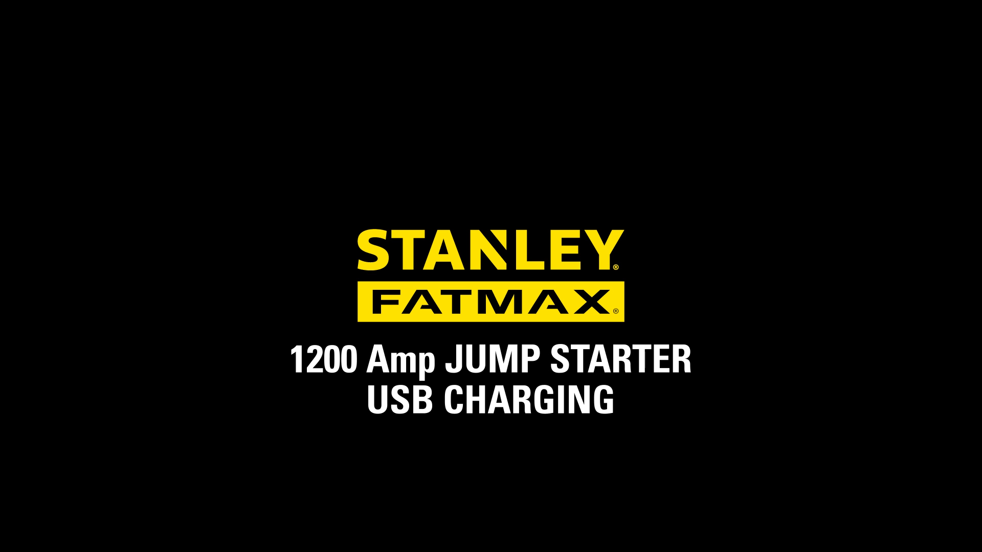 Stanley FatMax 1200A, Lithium Jump Starter with 15 Watt USB-A and USB-C ...
