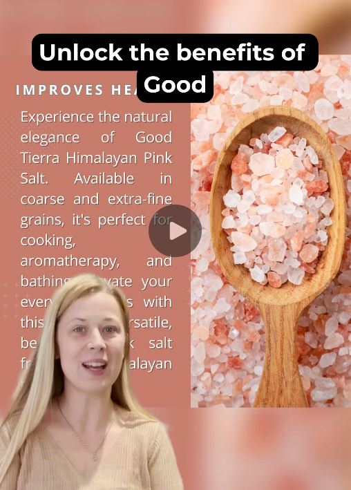 Good Tierra Himalayan Pink Salt, Coarse Grain Bulk, Mineral-Rich Salt ...