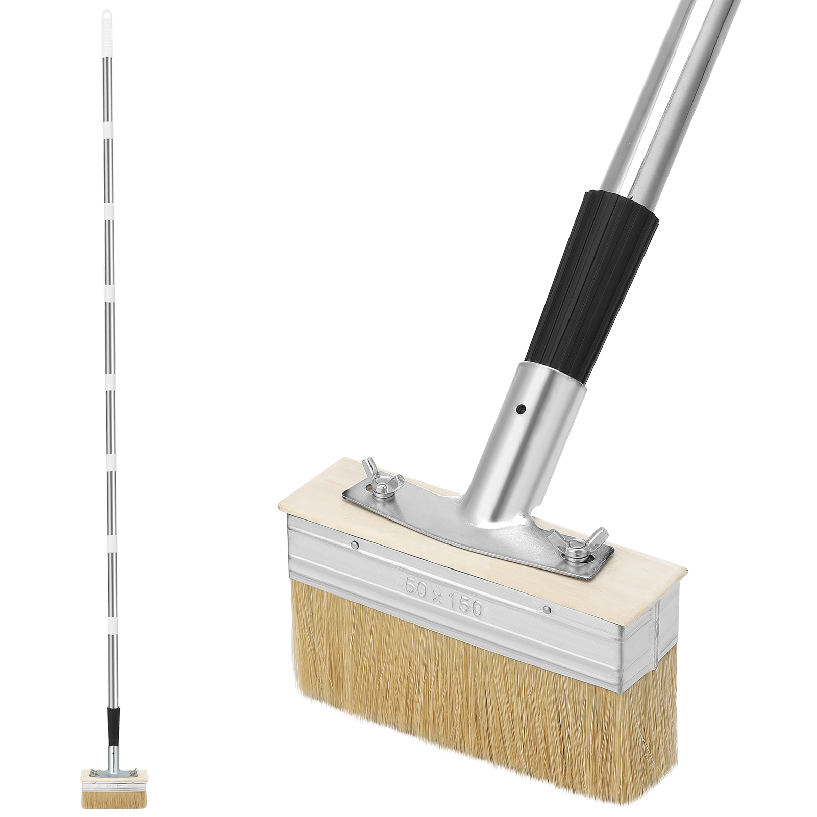 Armscye 69" Long Reach Deck Stain Brush Set, Deck Stain Applicator with ...