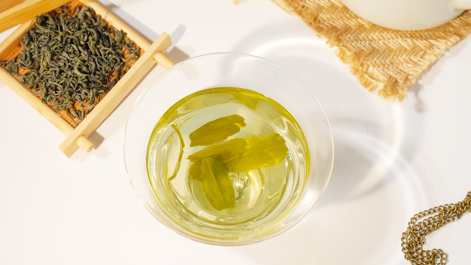 TeeLux Green Tea Loose leaf, Premium Early Spring Green Tea, Brisk ...