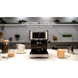 Chefman CraftBrew Espresso Machine W/ Steam Wand and Touch Controls ...