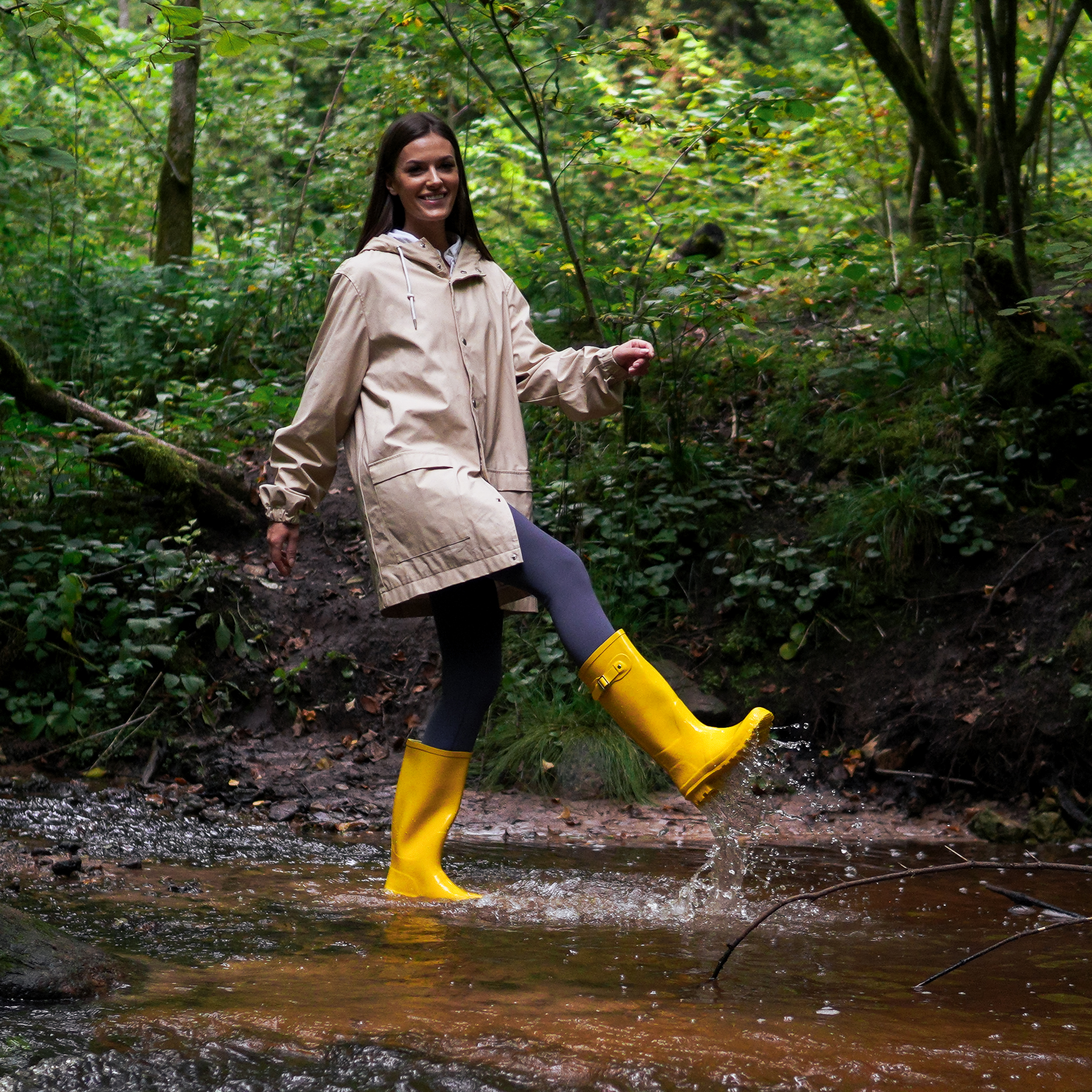 Norty Women’s Hurricane Rain Boots – Waterproof High-Calf Length 13 ...