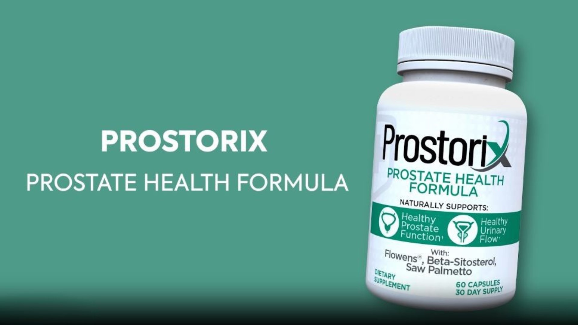 Prostorix - Men's Prostate Supplement - Natural Support for Prostate ...