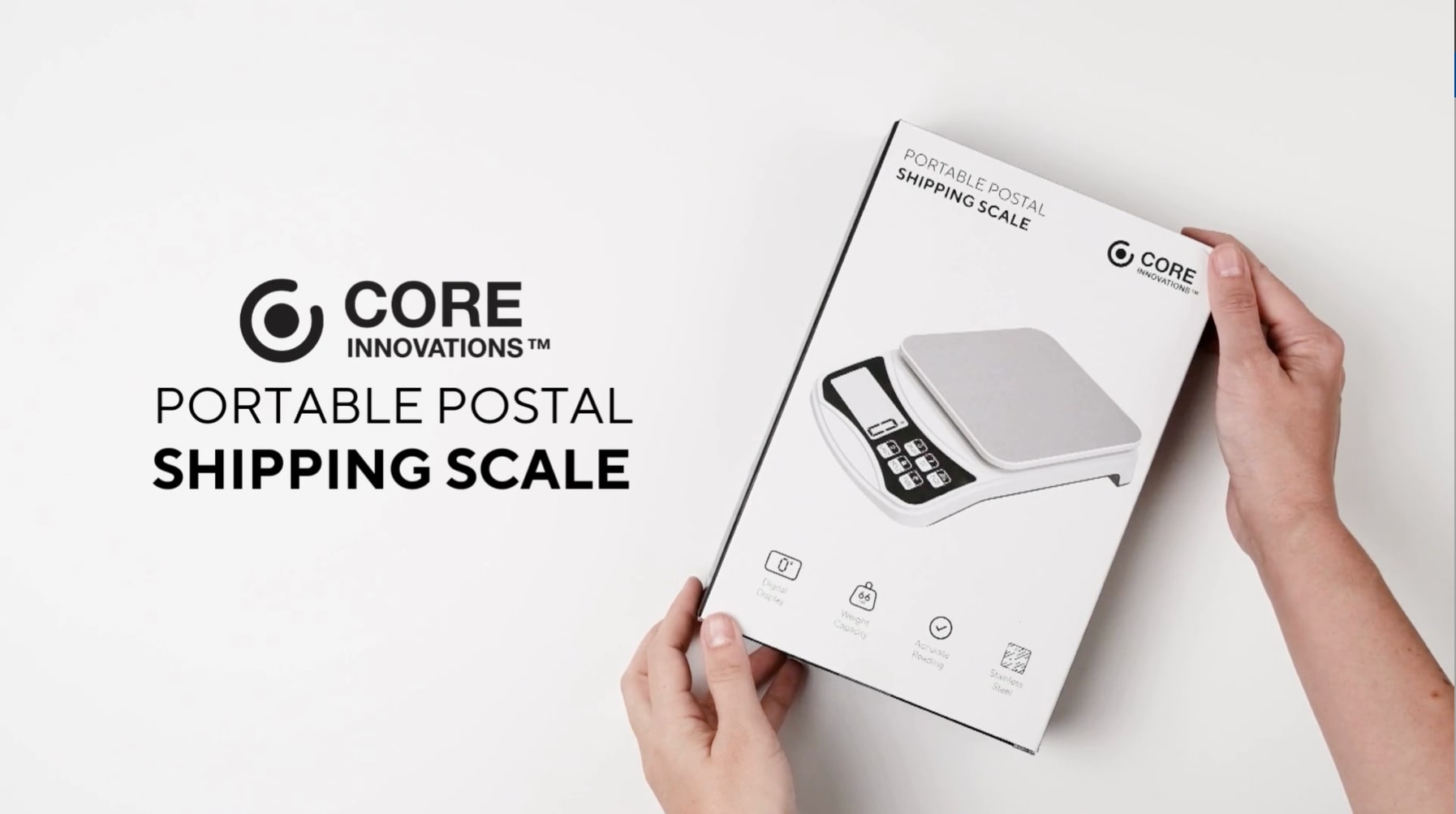 Core Innovations CPS550 Digital Postal Shipping Scale – 66 lb Capacity ...