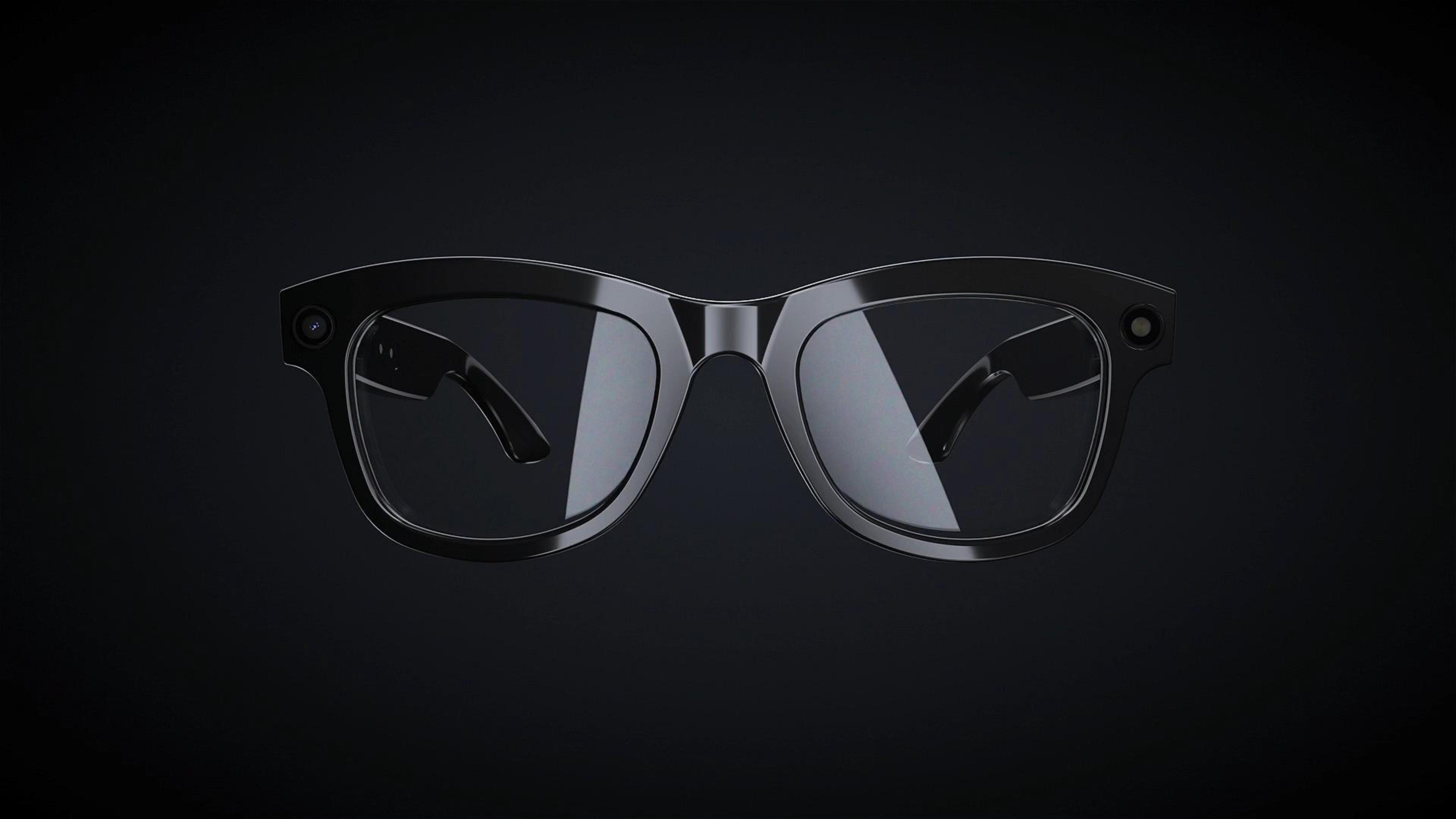 AI Smart Glasses with Camera, 8MP HD Camera & Video Recording Glasses ...