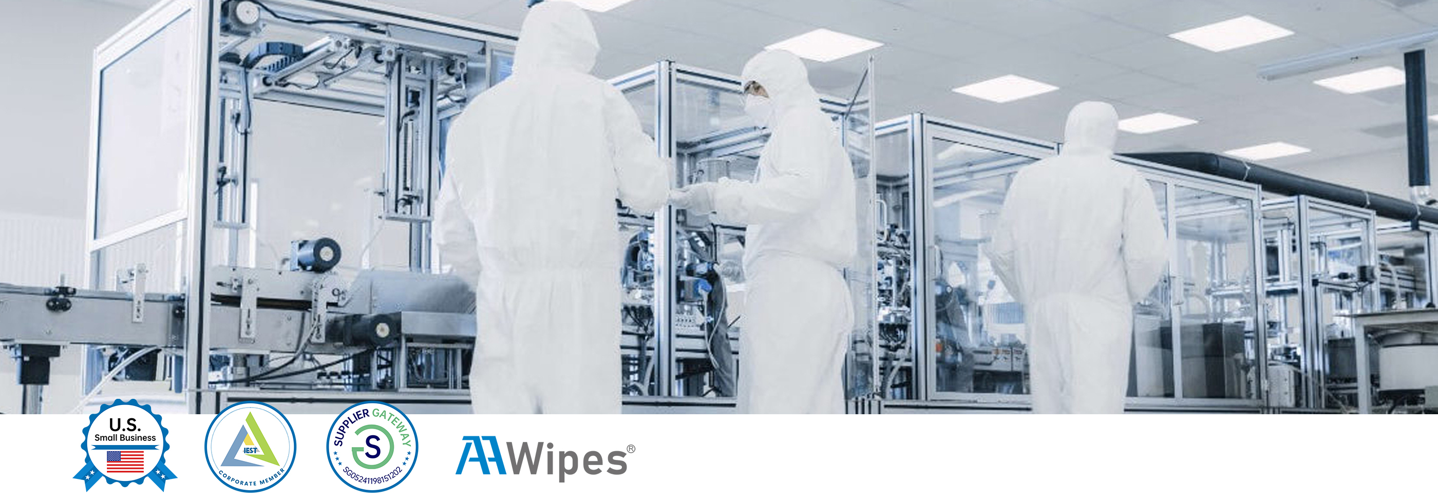 AAWipes Cleanroom Cloth Wipes 9"x9" (Bag of 150 Pcs) Double Knit 100% ...