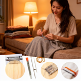 Knit Patch Patchmaker 2.0 Kit, Patchwork Weaving Tool Set, Mini Mending ...