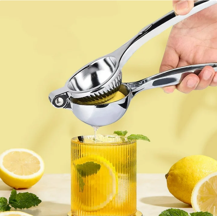 Lemon Squeezer Stainless Steel Citrus Press - IYWTWACYMBIW Large Heavy ...