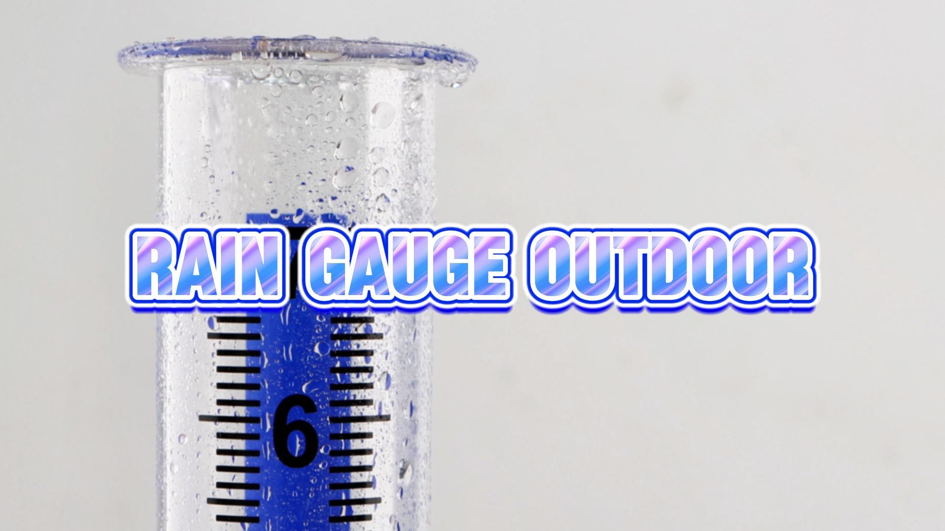 Neasyth Rain Gauge Outdoor, 7 Inch Large Plastic, Freeze Proof with ...