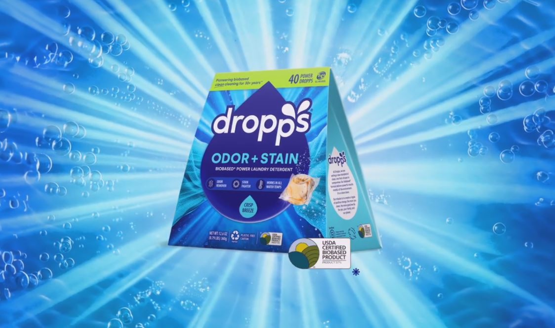 Dropps Dishwasher UltraWash Detergent Pods, Biobased, Fights Grease ...