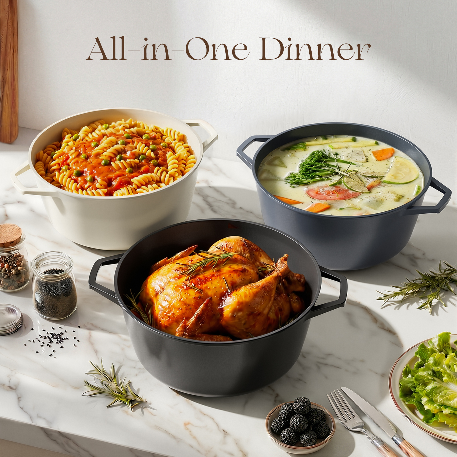 PRICUSIS Nonstick Saucepan with Lid, 2.7 Quart Sauce Pan, Healthy Sauce ...