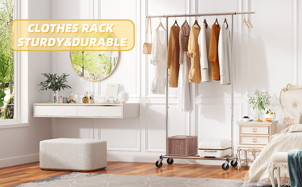 OYE Folding/Collapsible Clothing/Garment Rack,250 lbs Heavy-Duty ...