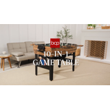 Best Choice Products 2x4ft 10-in-1 Combo Game Table Set w/ Hockey ...