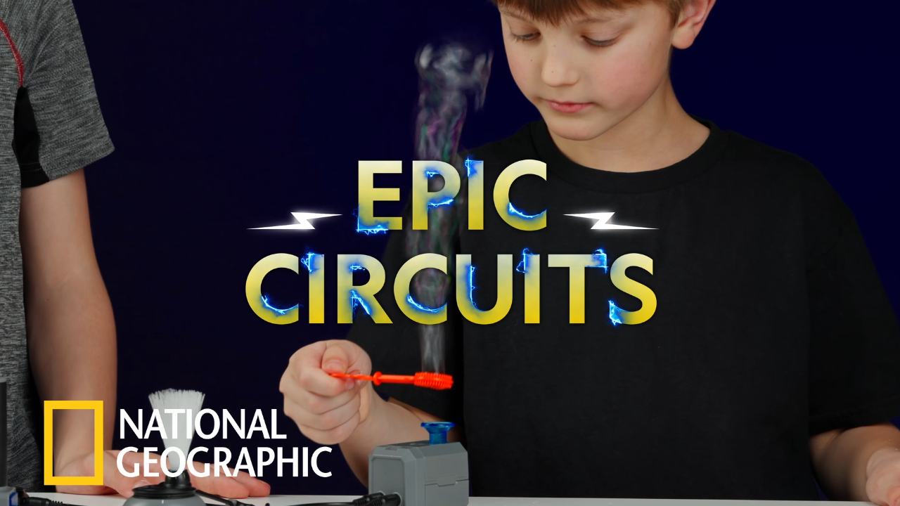National Geographic Epic Circuits Science Kit for Child 8 Years & up ...