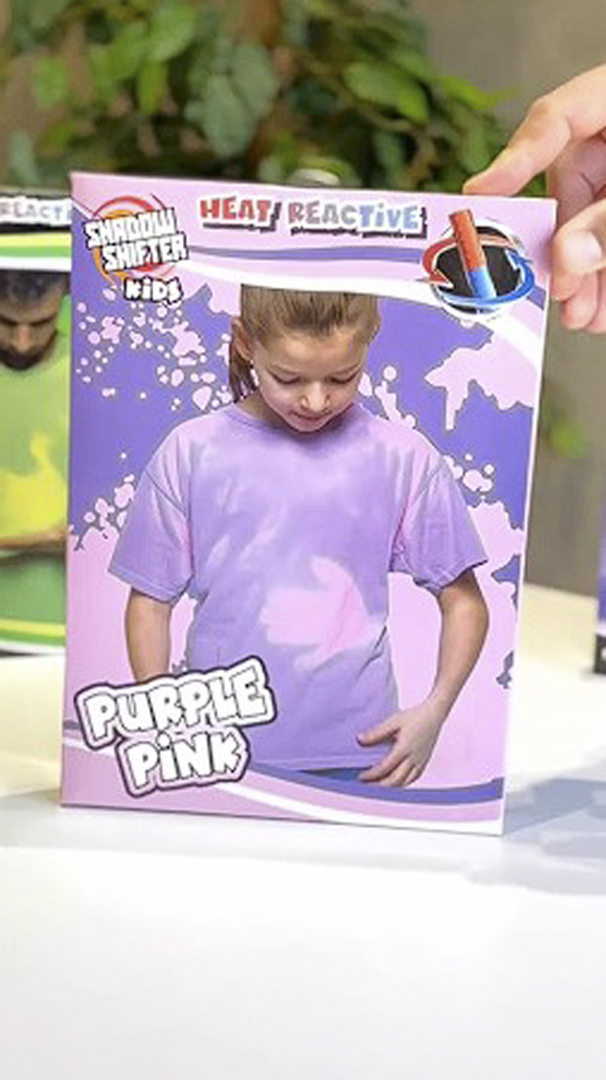 Shadow Shifter KIDS Heat Reactive Color Changing T-Shirt Like ...