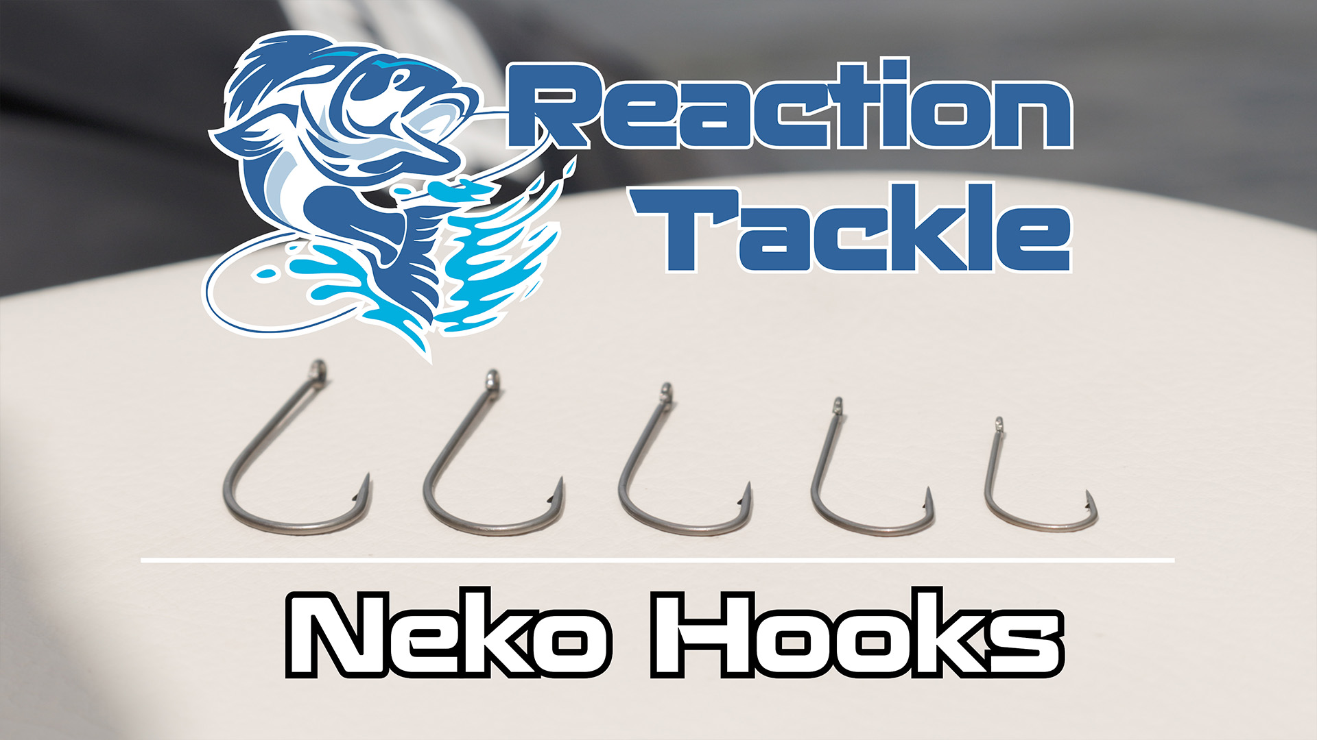 Reaction Tackle Neko / Wacky Hooks - #2/0 - Weedless wire guard ...