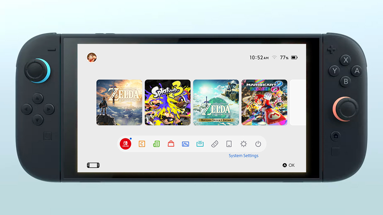 Open Box onn Wired Game Controller for Nintendo Switch 2, Switch ...