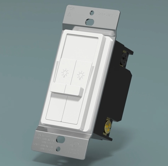 TOPGREENER Kalide Dual Load Dimmer Switch, Double LED, Full Range ...