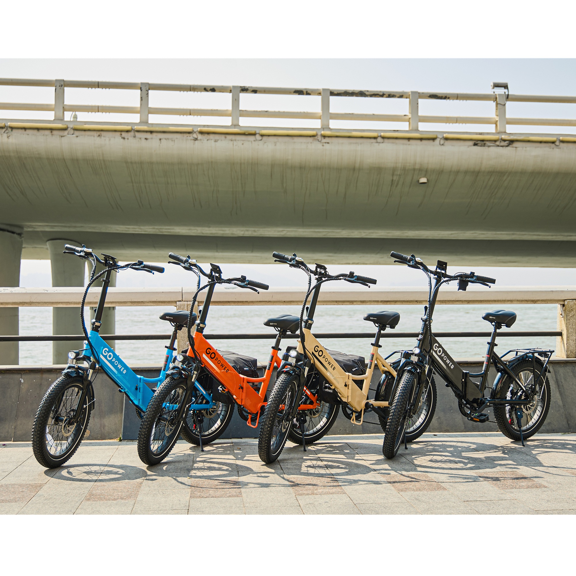 Gopowerbike Go Plus Folding Electric Bike 500W Motor, 20mph Top Speed ...
