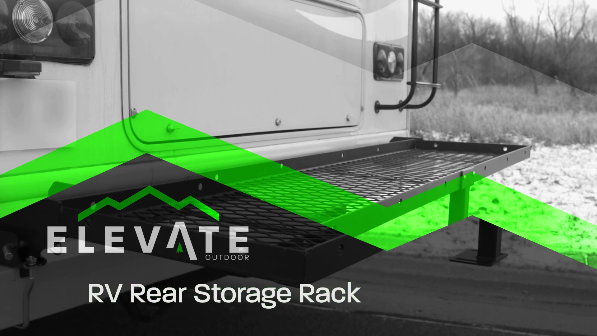 Elevate Outdoor Cargo Carrier Shelving Basket Accessories - 71.75in W ...