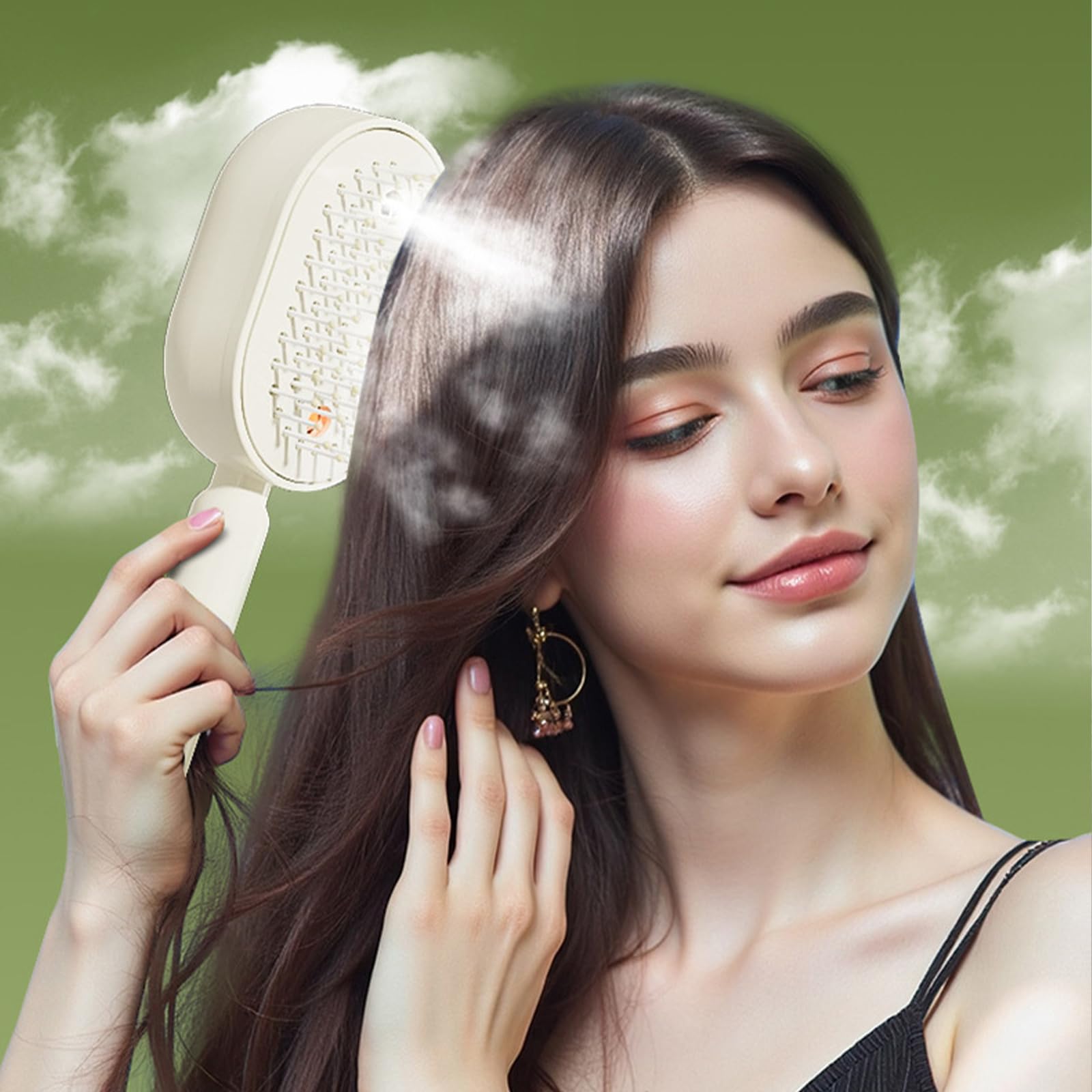 Electric Spray Air Cushion Massage Brush, Electric Spray Air Cushion ...
