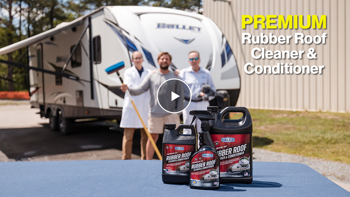 (2 pack) Walex Premium 32oz RV Rubber Roof Cleaner & Conditioner ...