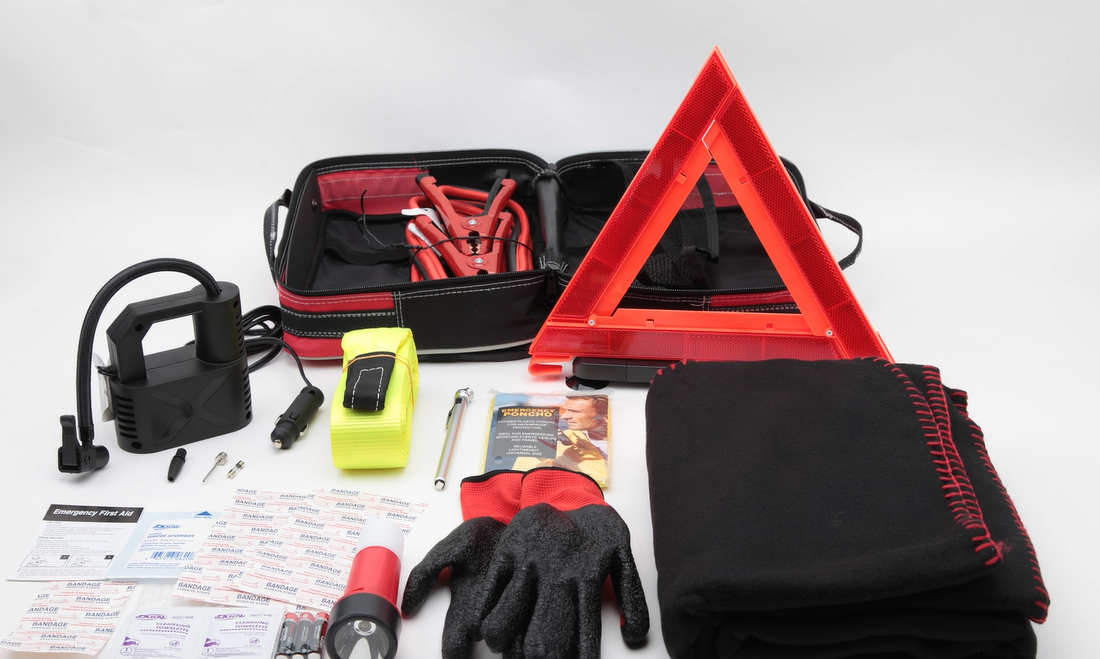 Free Shipping! Justin Case SUV Roadside Emergency Car Kit with Compact ...