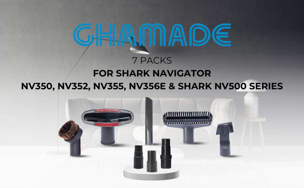 "VACEXT Shark Rotator, Rocket, Navigator Vacuum Attachments Kit, 5 Dust ...