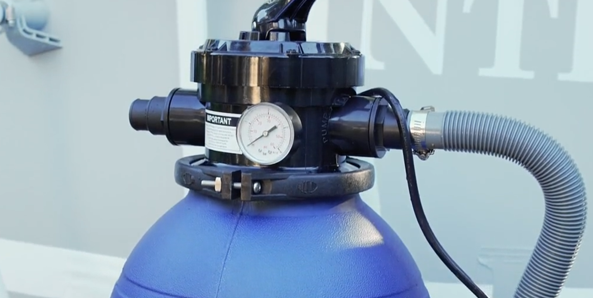 "XtremepowerUS 12"" Above Ground Swimming Pool Sand Filter Pump System ...