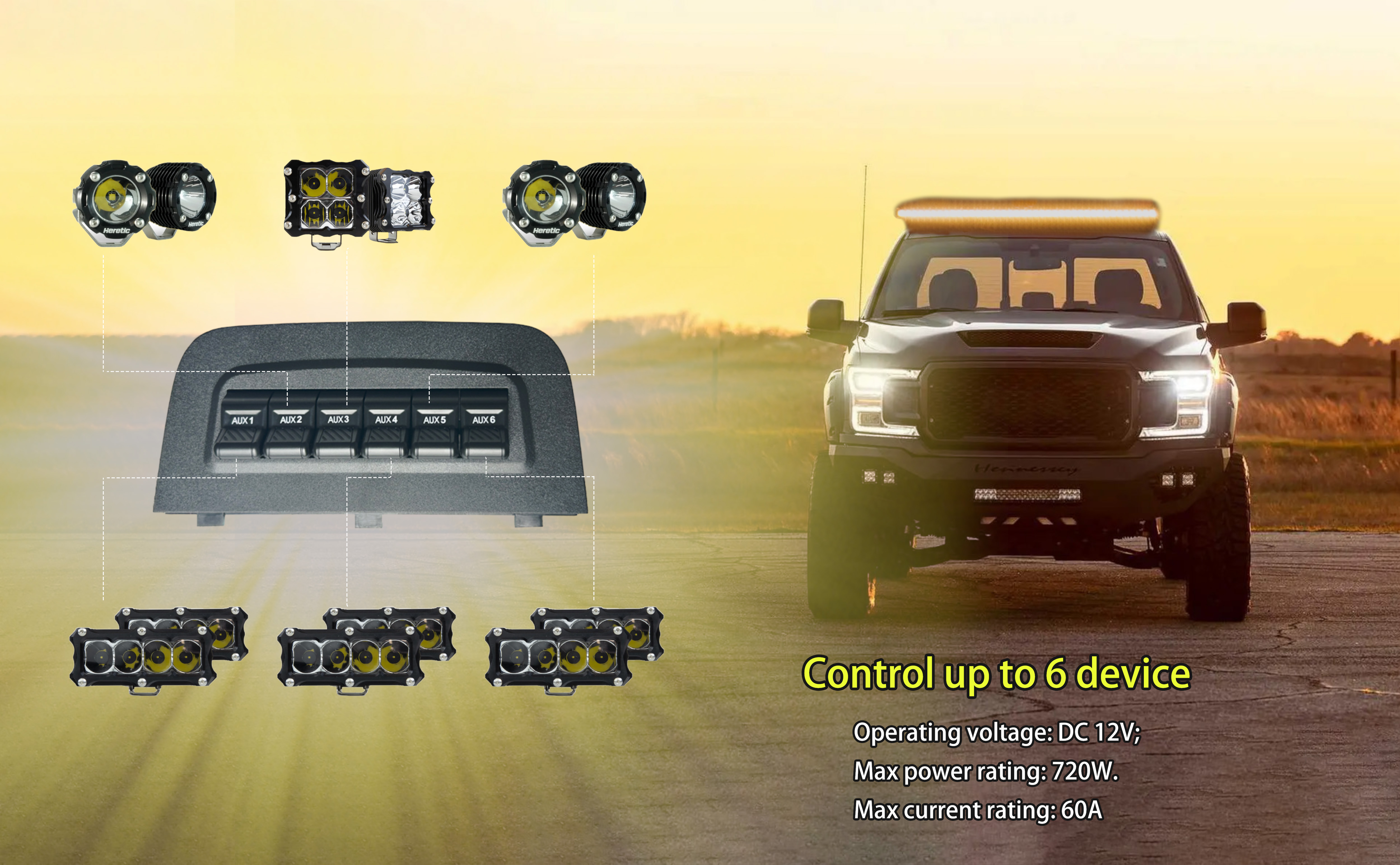 OEM Auxiliary Switch Bank Kit for Bronco and Super Duty Vehicles 2022 ...