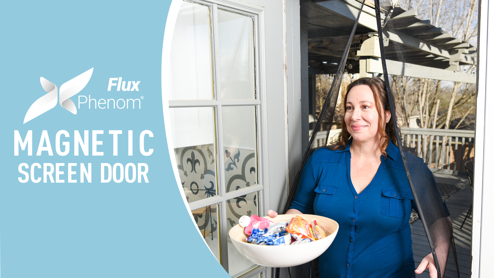 Easy Install Magnetic Screen Door 2 Pack – Hands-Free Mesh Door Screen ...