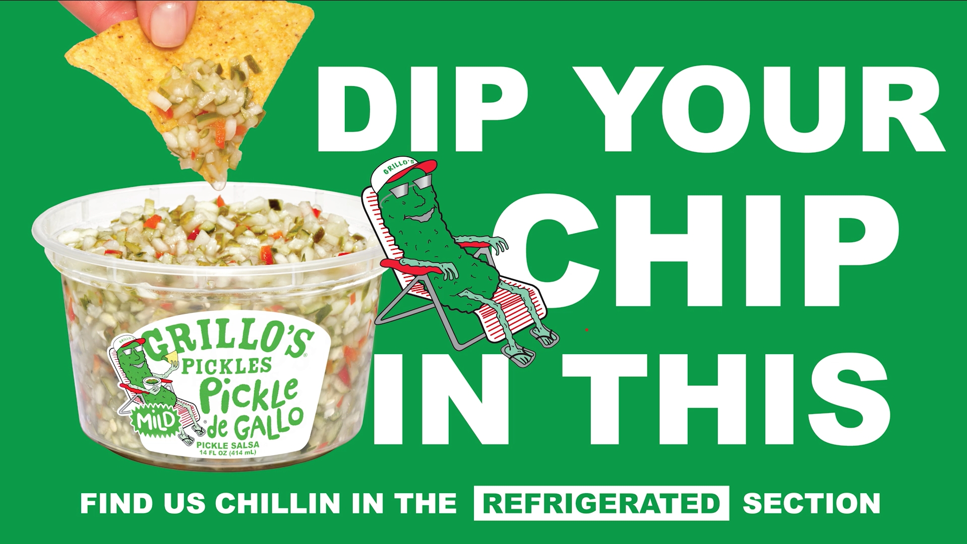 Grillo's Pickles Kosher Gluten Free Mild Pickle de Gallo Pickle Salsa ...