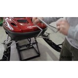 Black Ice Folding Snowmobile Jack Lift, Body Hoist & Maintenance Stand ...