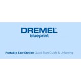 Dremel Blueprint Portable Saw Station with 12V Compact Circular Saw and ...