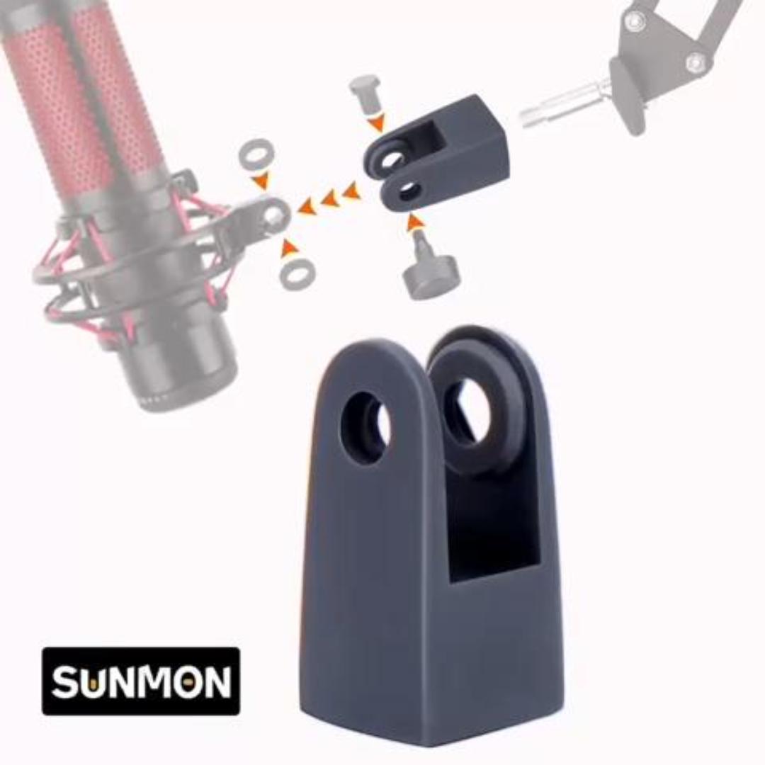 SUNMON Microphone Mount Adapter for HyperX QuadCast, 3/8" - Walmart.com