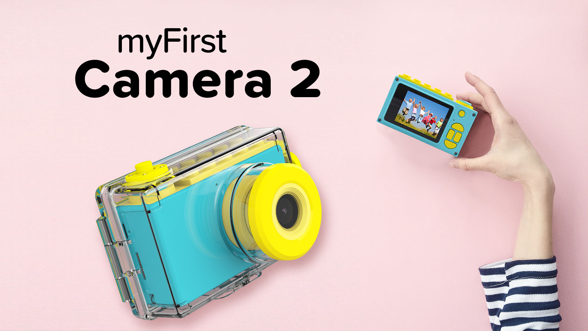 myFirst Kids Action Camera, IPX8 Waterproof, 1080p Video, 8MP Photos ...