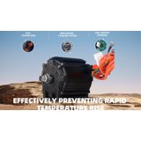 Kunray KR5V 72V 5000W Electric Brushless Motor Kit for Electric Motorcycle Dirt Bike with 100A ...