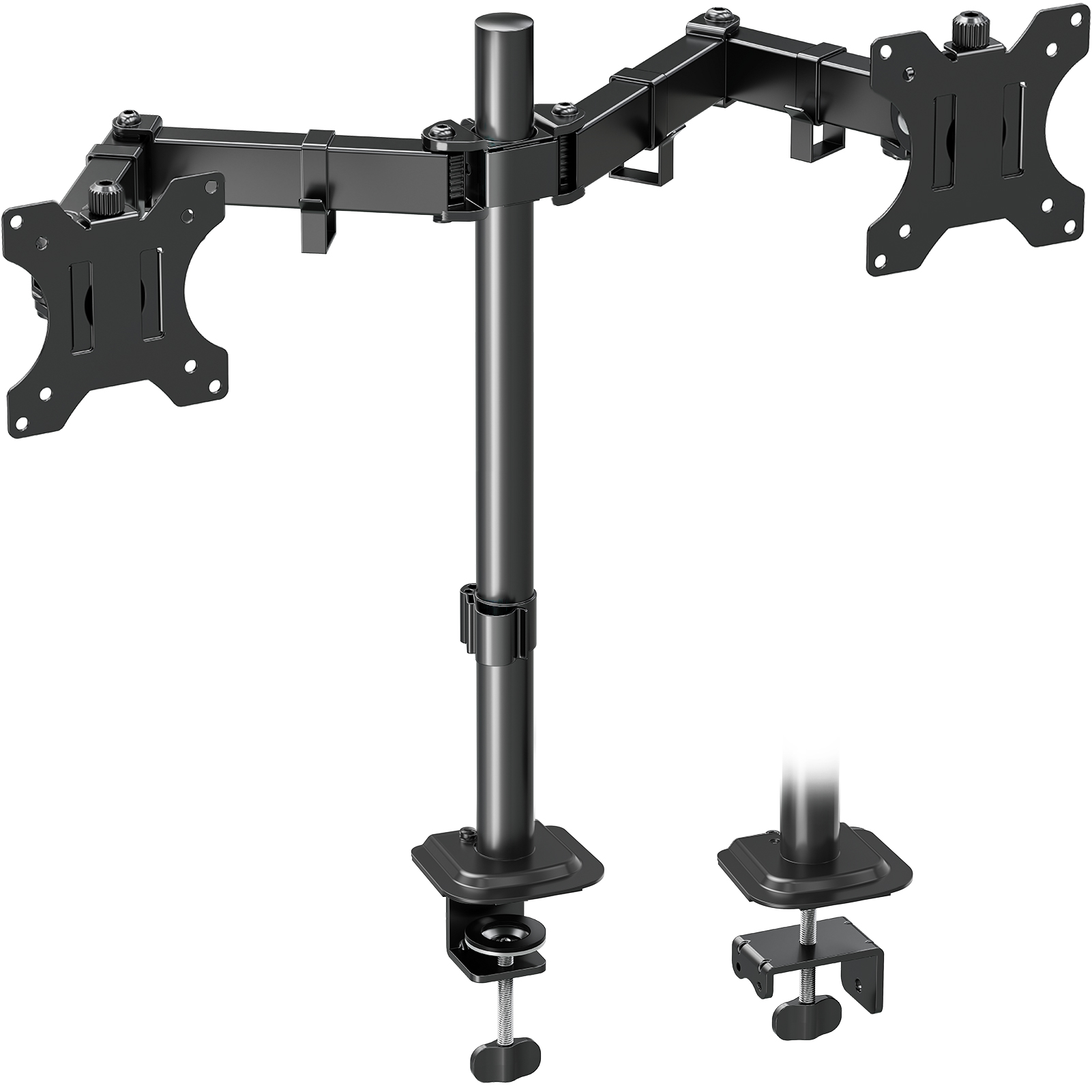 HOMOUNT Dual Monitor Desk Mount for Max 32 Inch,Adjustable Dual Monitor ...