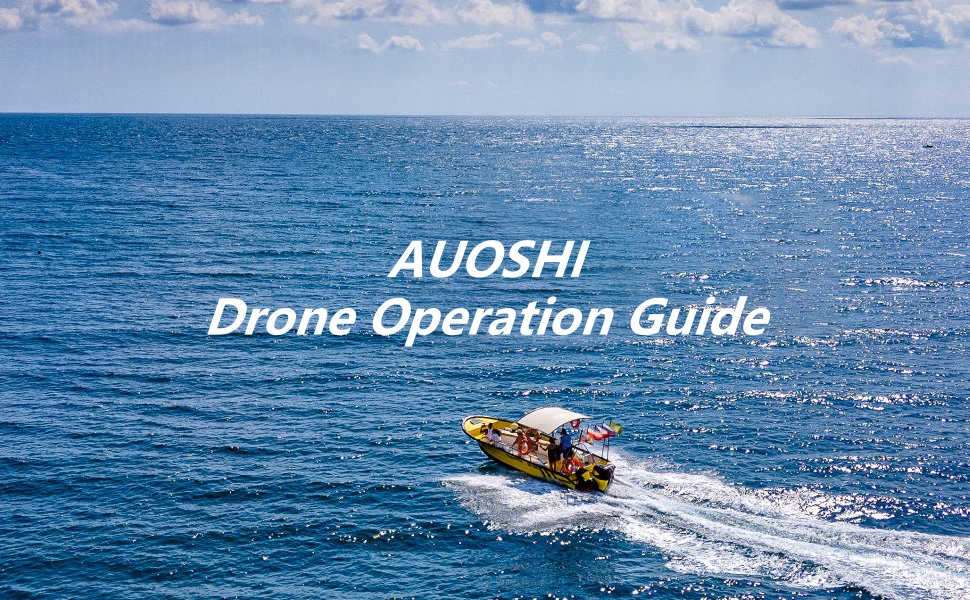 AUOSHI Drone with Dual 4K HD Cameras, Brushless Motors, Altitude Hold ...