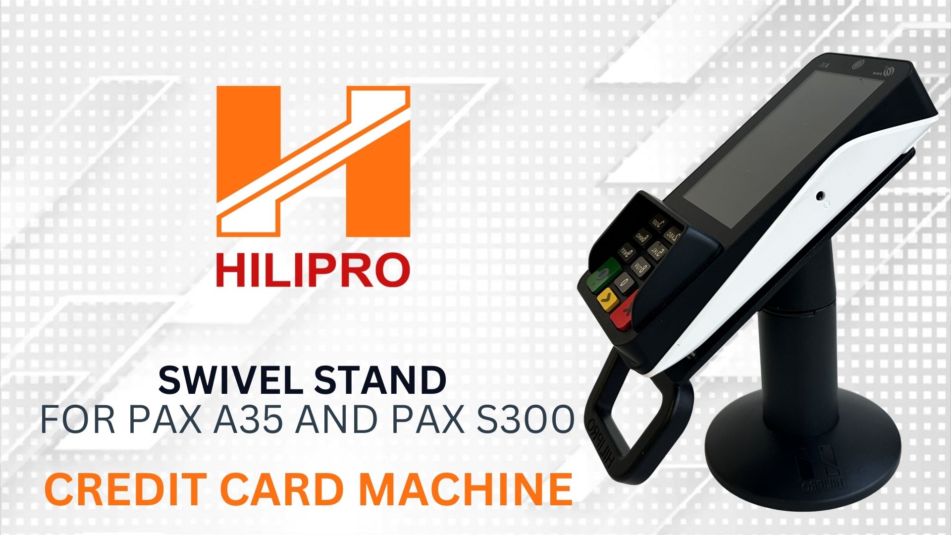 Free Shipping! Swivel Stand for Pax A35 and Pax S300 Credit Card ...