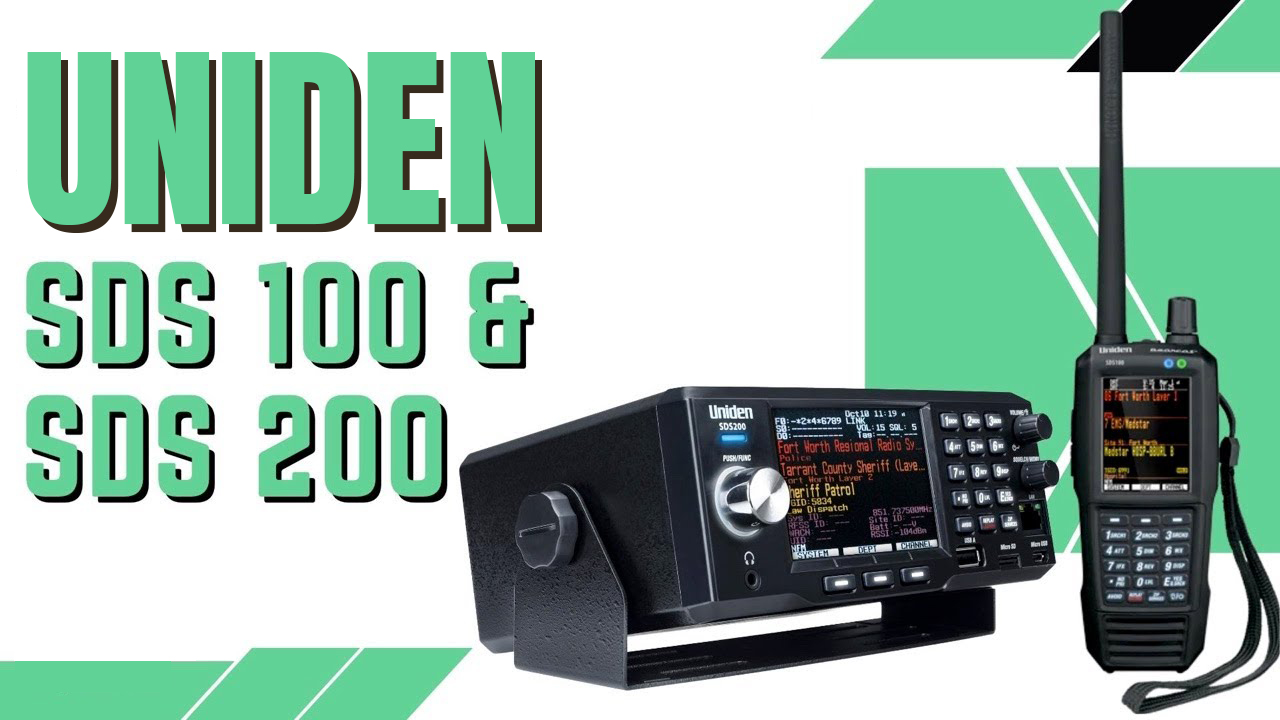 Uniden SDS100 True I/Q Digital Handheld Scanner - Portable Radio ...