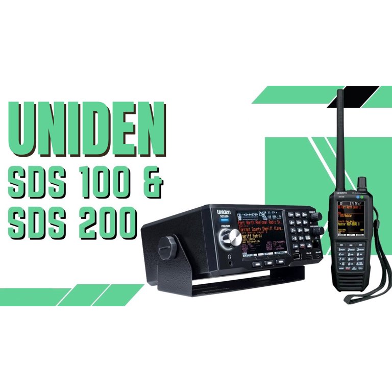 Uniden Sds100 Digital Police Scanner Digital Police