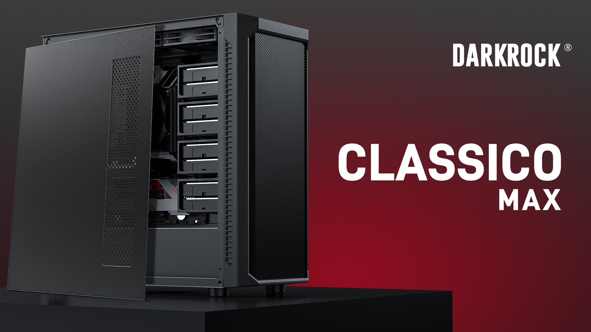 DARKROCK Classico Max Storage Master Case E-ATX Computer Case with ...