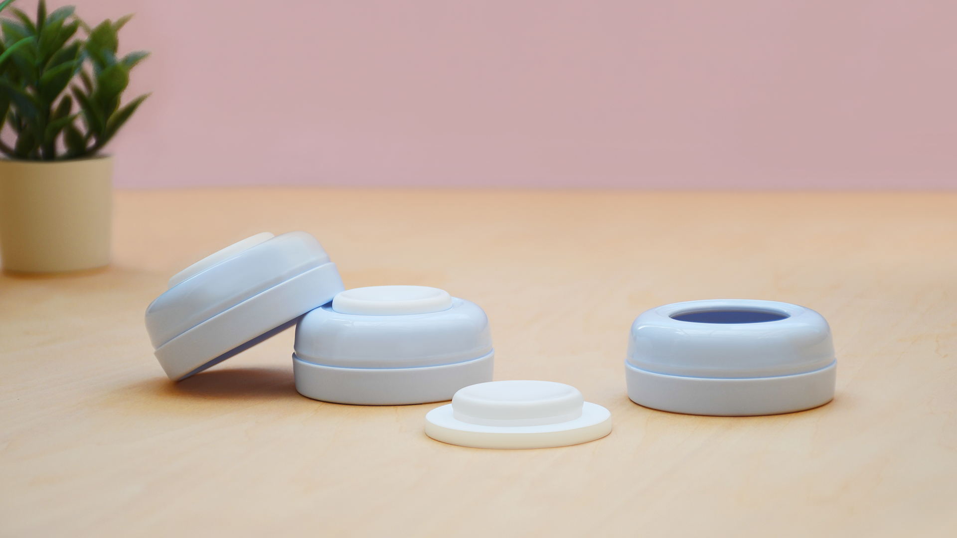 Maymom Screw Lids Aka Travel Caps with Rewritable Sealing Disc ...
